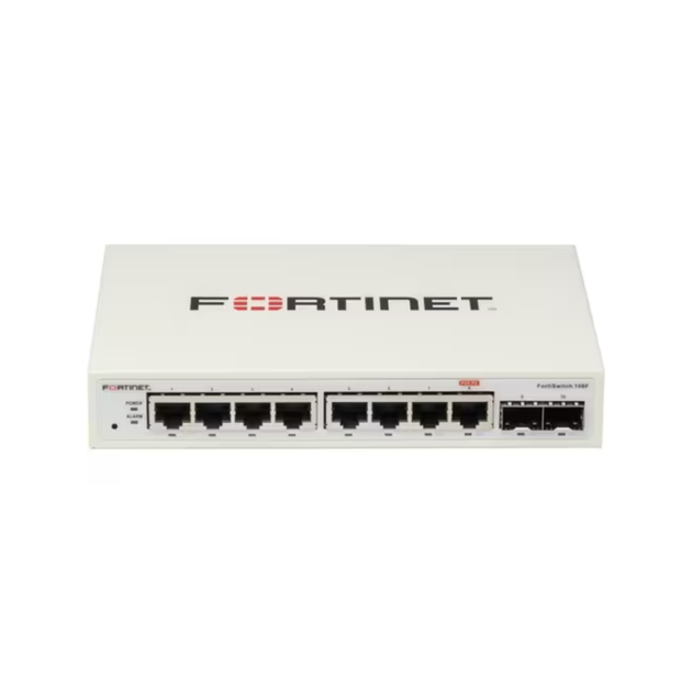 Fortinet FS-108F Switch Ethernet administrado – 8 puertos GE RJ45 – 2 ...