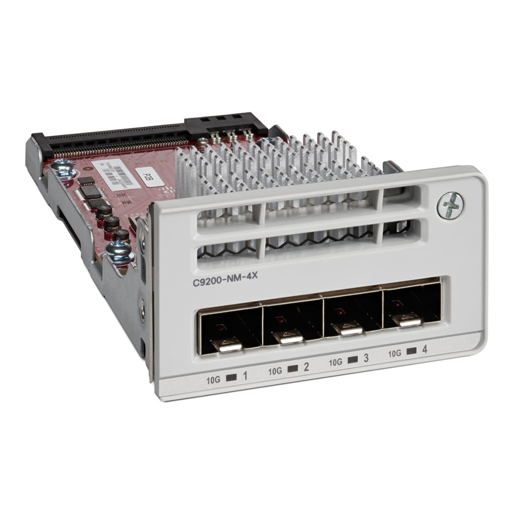 CISCO C9200-NM-4X= Módulo de Red Cisco - 4x RJ-45 - Gigabit | StoreNetMx